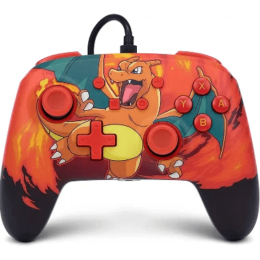 PowerA Enhanced Wired Controller for Nintendo Switch (Pokemon: Charizard Vortex) Level Up