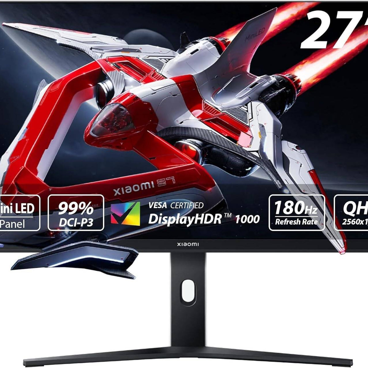 Xiaomi Mini LED Gaming Monitor G Pro 27i, IPS, HDR, 2K, QHD, Fast 180H ...