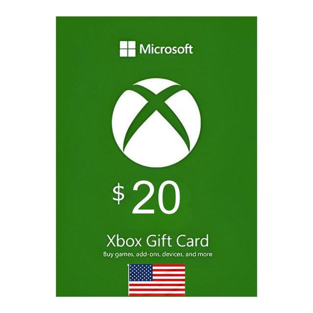 Microsoft Xbox Digital Gift Card 20$ - USA (Send By SMS) – Level Up