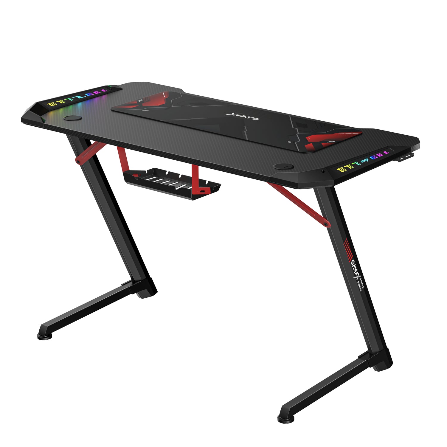 Gamax TD-03 Carbon Fiber Gaming Table 100*60*75cm with RGB Light ...