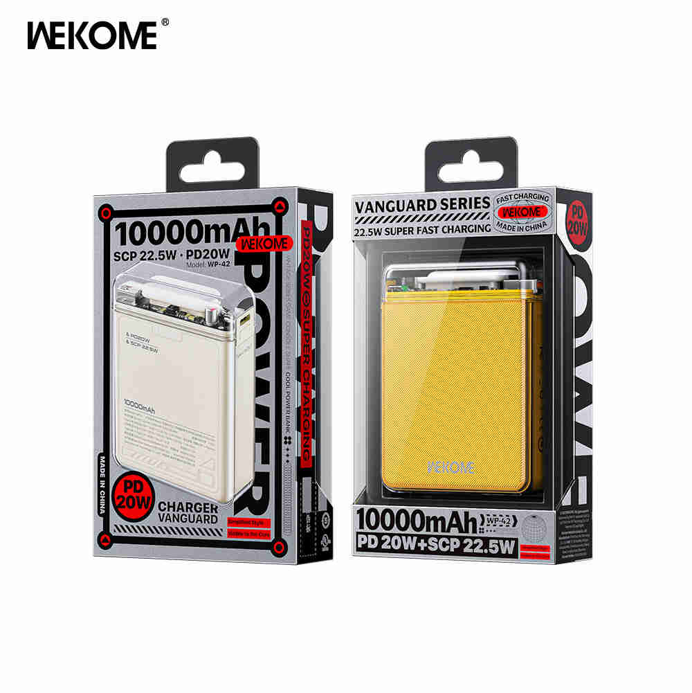 WEKOME WP-42 Vanquard SeriesGen7 22.5W Super Fast Charging Power Bank ...