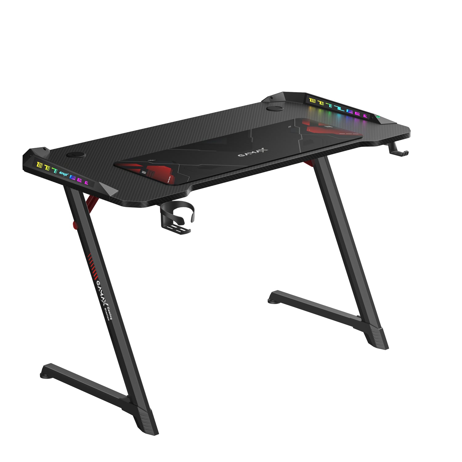 Gamax TD-03 Carbon Fiber Gaming Table 100*60*75cm with RGB Light ...