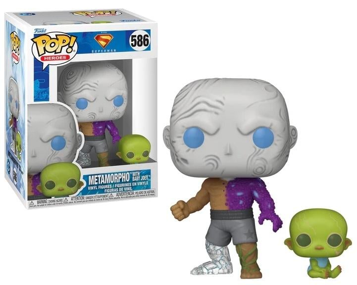 Pop! Heroes: Superman 2025 S2 - Metamorpho and Baby Joey – Level Up