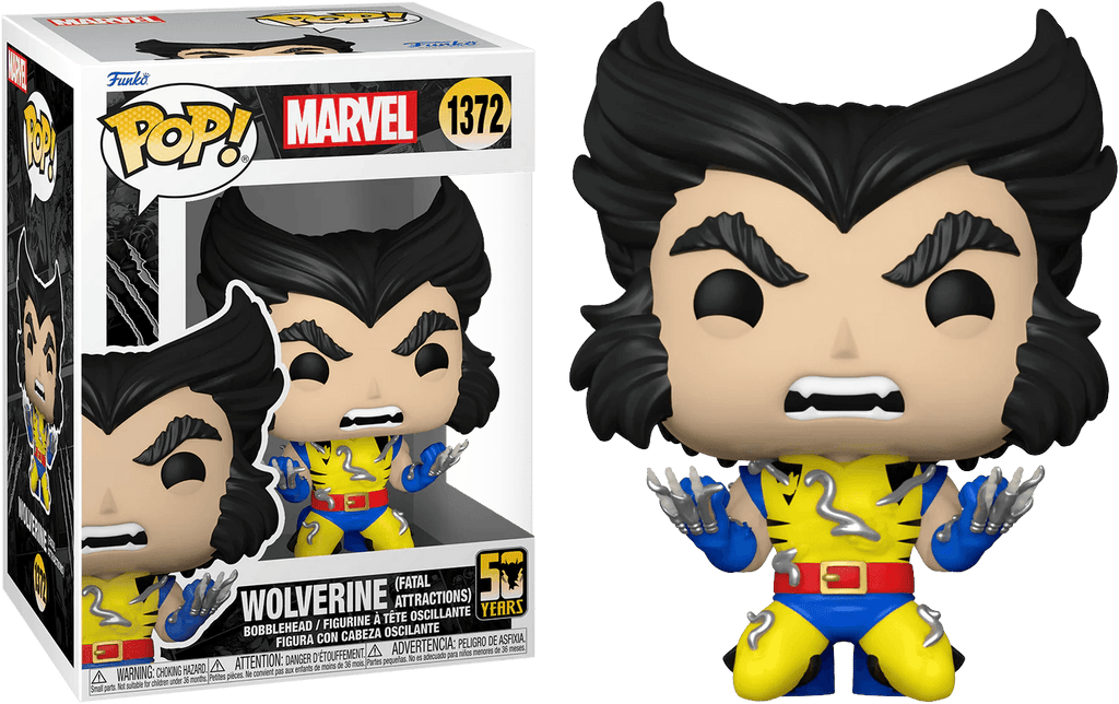 Pop! Marvel: Wolverine 50th - Ultimate Wolverine (Fatal Attractions ...