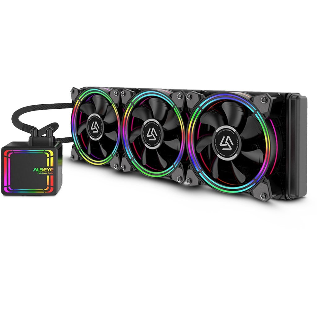 AlSeye H360 - 360mm AIO water cooling Liquid Cooling with Three Fans ...