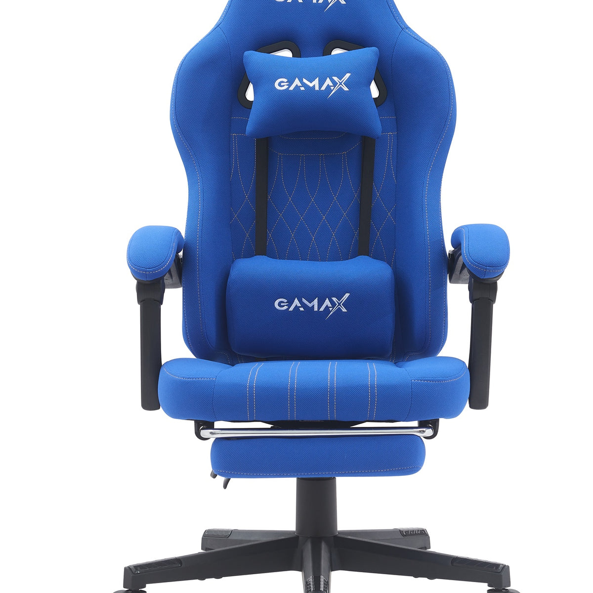 Gamax Model BS-6306 Adjustable Fabric Gaming Chair with Lumbar Support ...