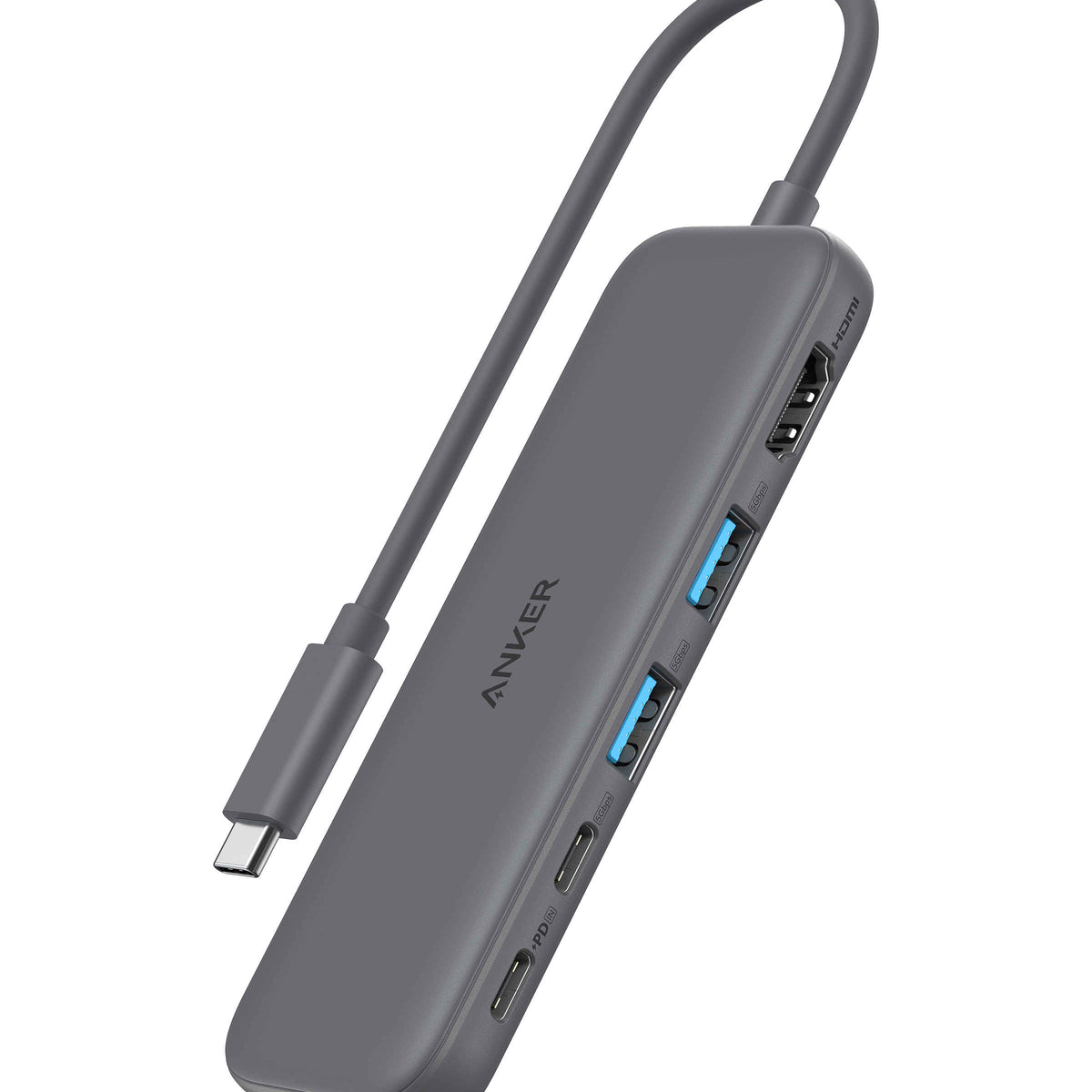 Anker 332 USB-C Hub (5-in-1) -Black A8355H11 – Level Up