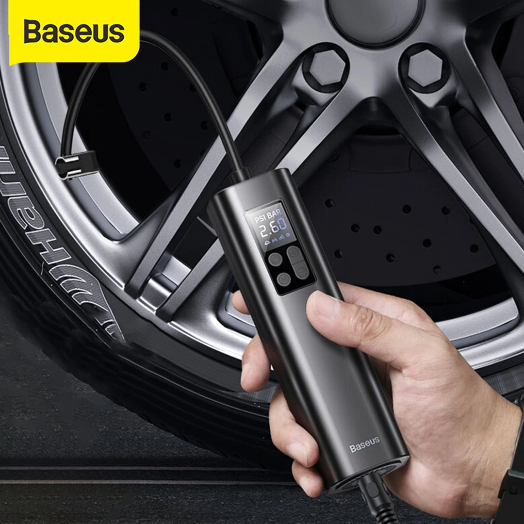 Baseus Super Mini Inflator Pump - Black – Level Up
