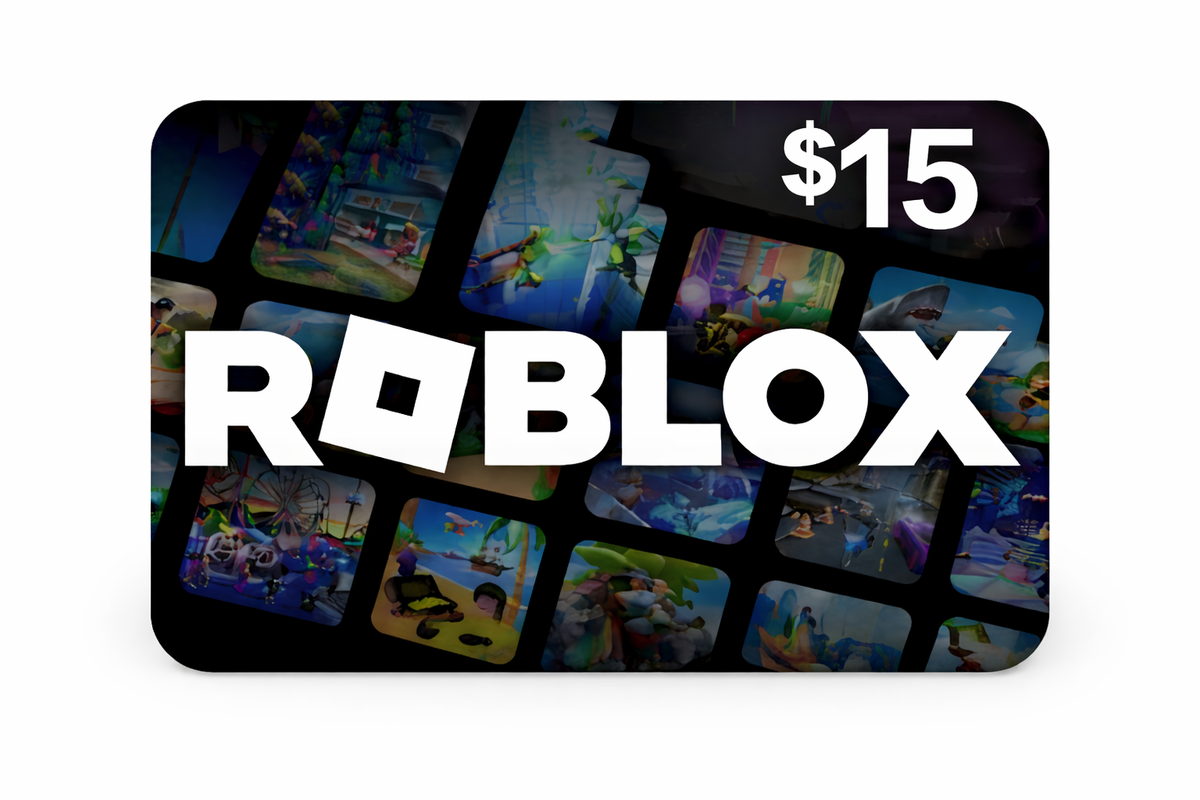 Roblox Digital Gift Card - 15$ - (SMS Delivery) – Level Up