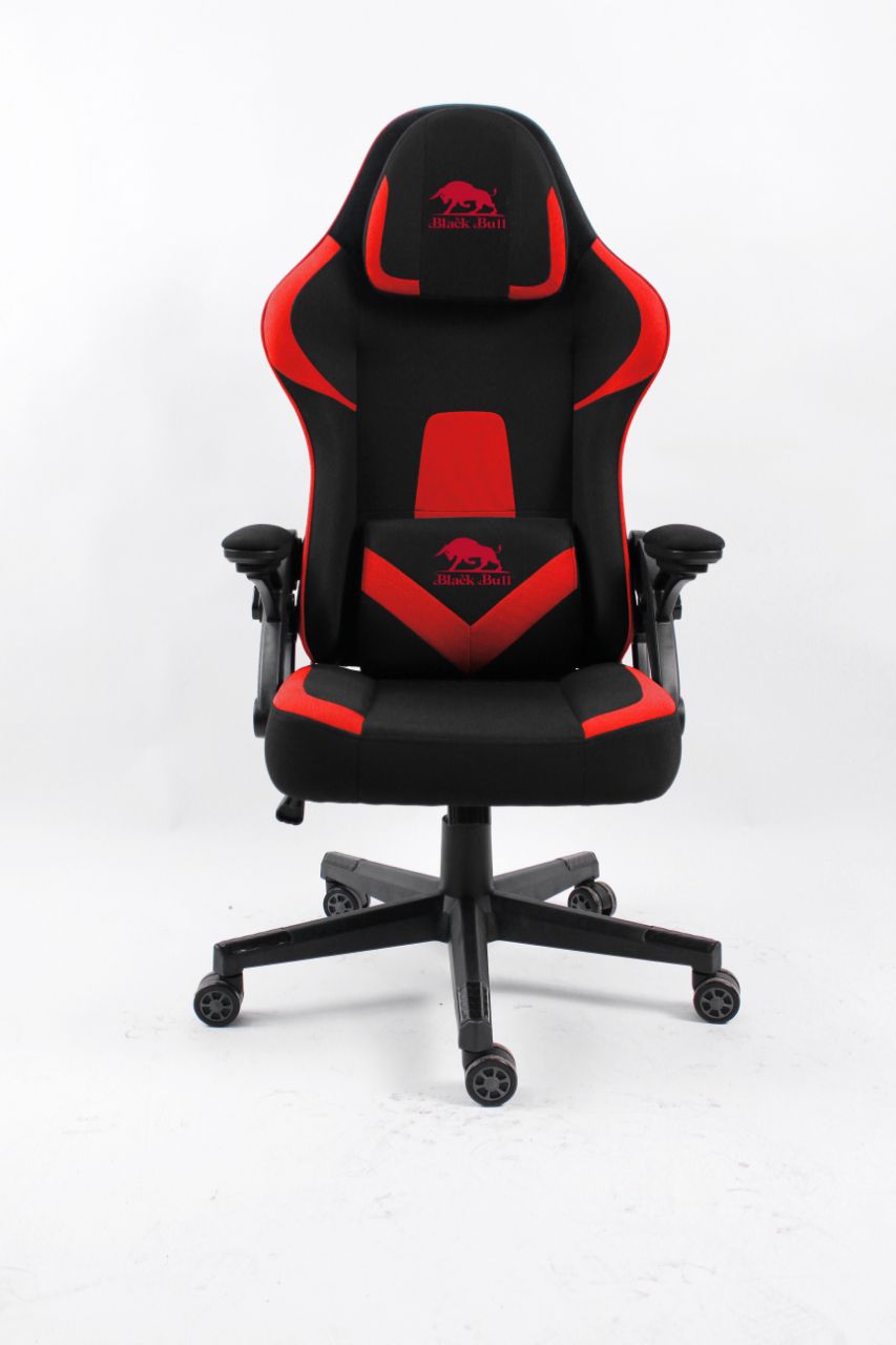 BLACK BULL Gaming Chair With Headrest Up & Down Slide Adjustable and M ...
