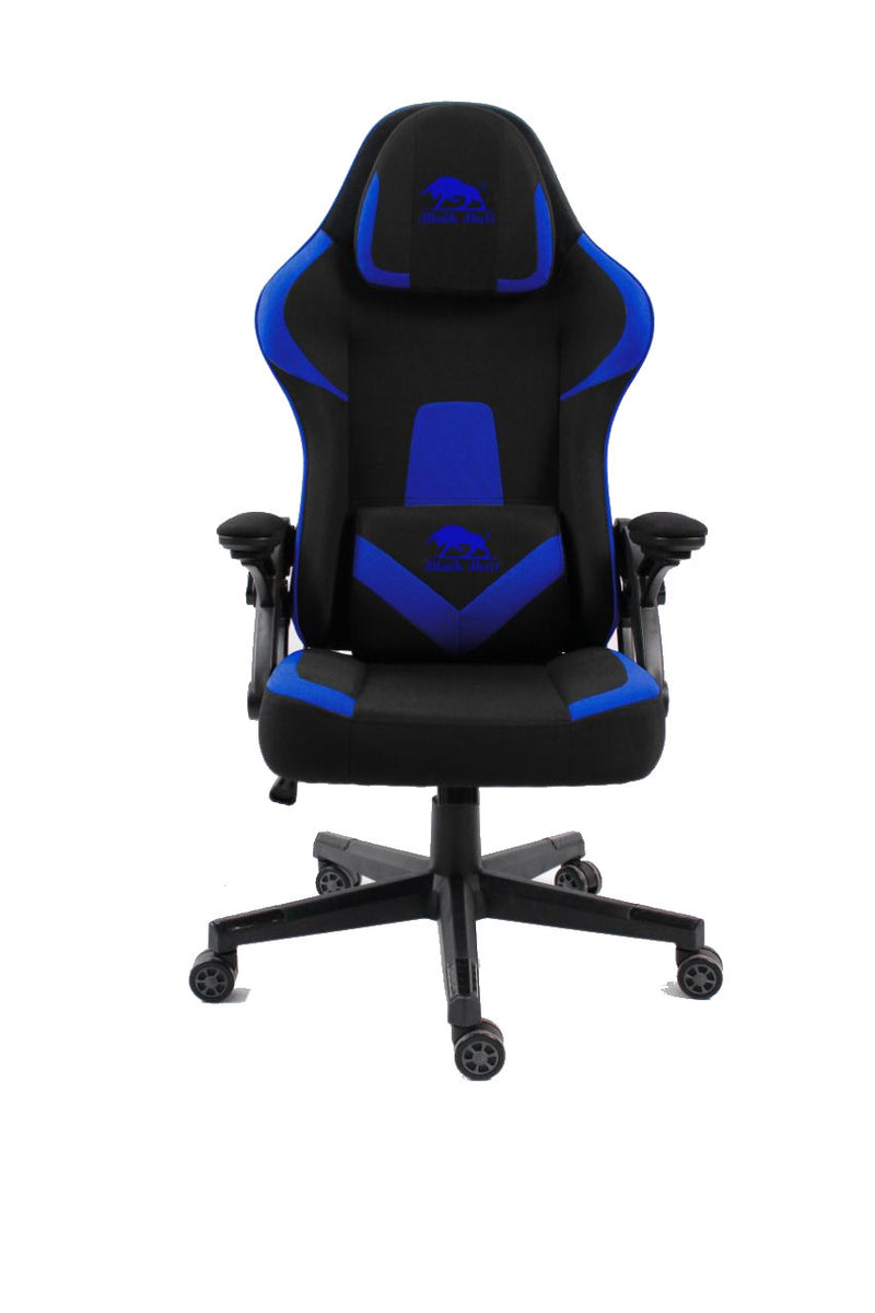 BLACK BULL Gaming Chair With Headrest Up & Down Slide Adjustable and M ...