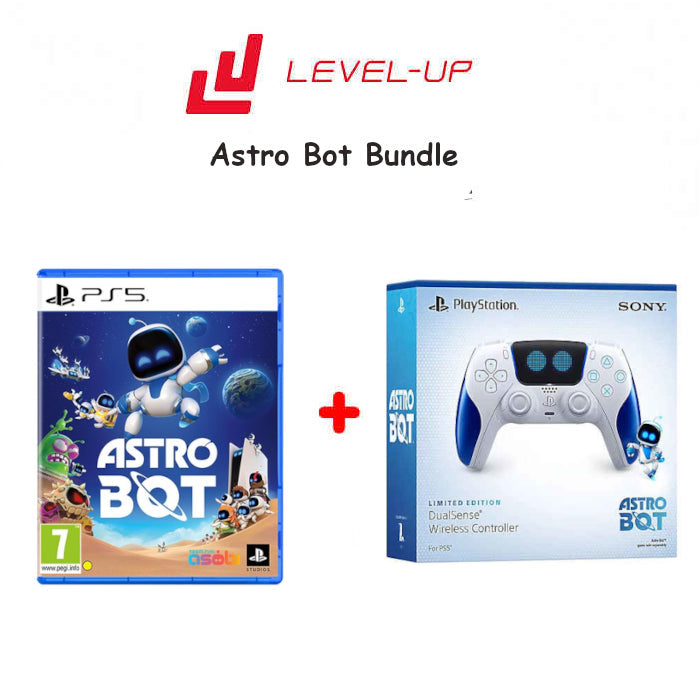 PS5 Astro Bot Bundle: Astro Bot Game + Limited Edition Dualsense – Level Up