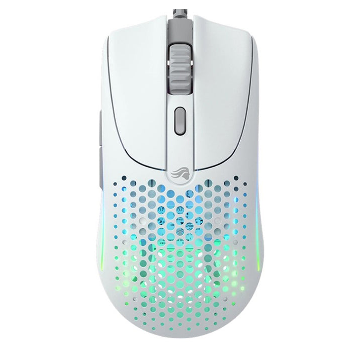 Glorious Model O2 Wired Gaming Mouse - Matte White – Level Up