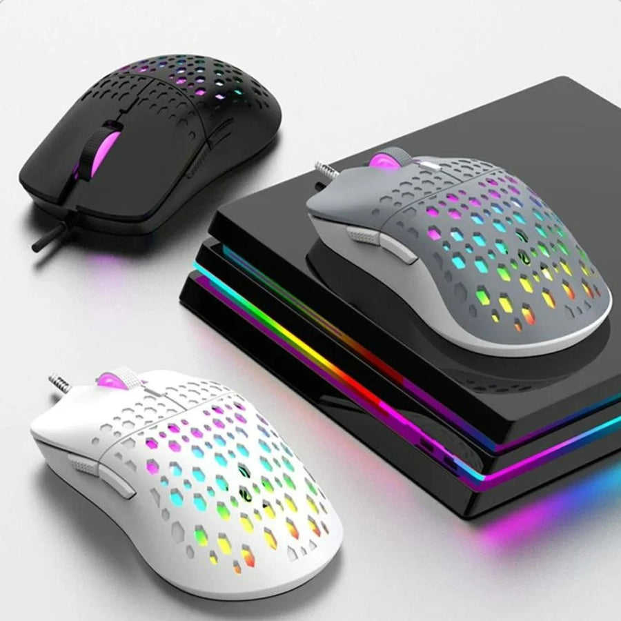 RAIKU G701 RGB Wired Gaming Mouse – Level Up