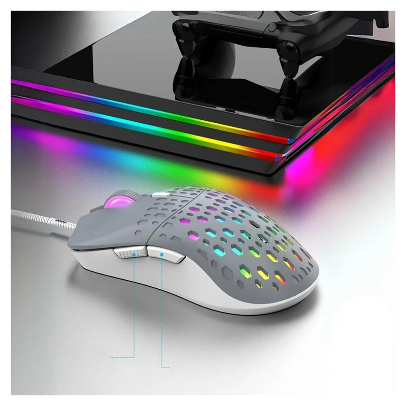 RAIKU G701 RGB Wired Gaming Mouse – Level Up