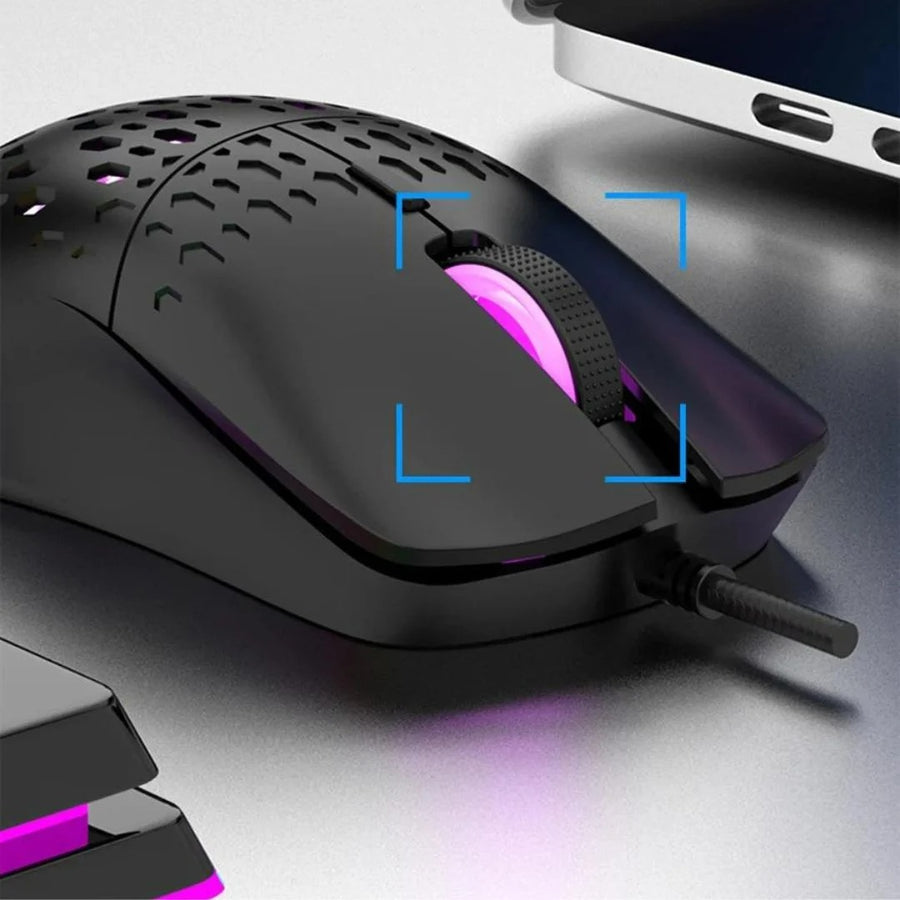 RAIKU G701 RGB Wired Gaming Mouse – Level Up