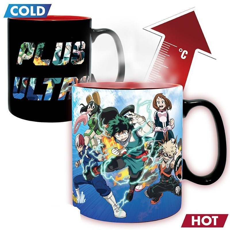 ABY HEAT REVEAL MUG: MHA- HEROES VS VILLAINS Level Up