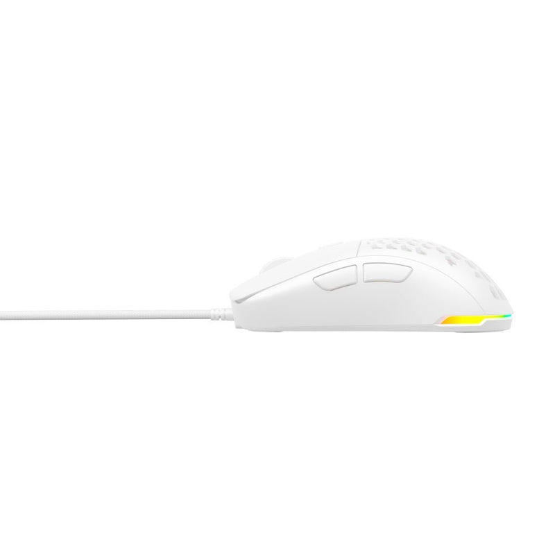 Devo Gaming Mouse Littwo RGB 63g - White Level Up