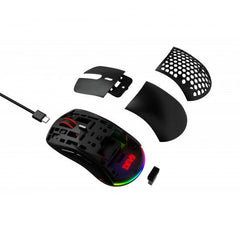 Devo Wireless Gaming Mouse Littwo RGB 73g - Black Level Up