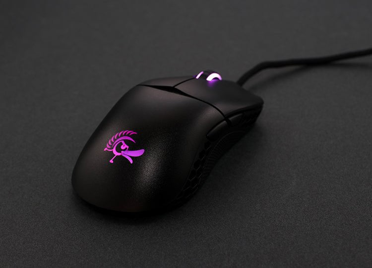 DUCKY Feather Hauno Switches Rgb Gaming Mouse Level Up