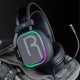 FlashGet V8 RGB GAMING HEADSET - BLACK Level Up