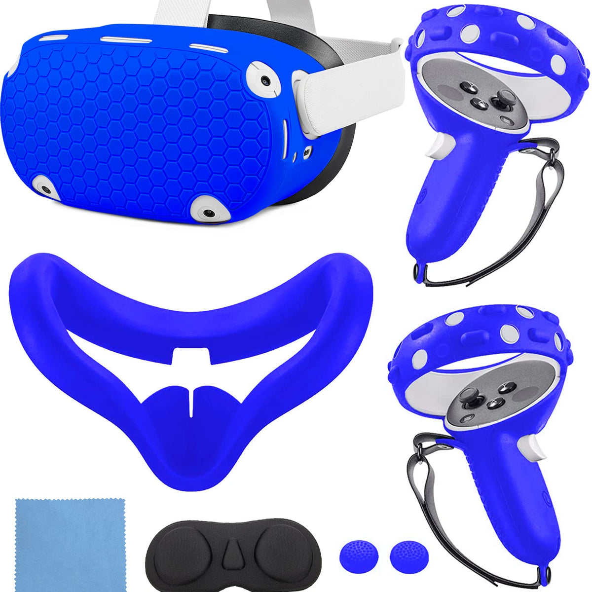 Gamax oculus quest 2 Silicone Protective Case Set Level Up