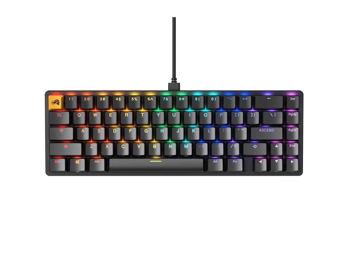 Glorious GMMK2 Compact 65%Mechanical Keyboard - Black Level Up