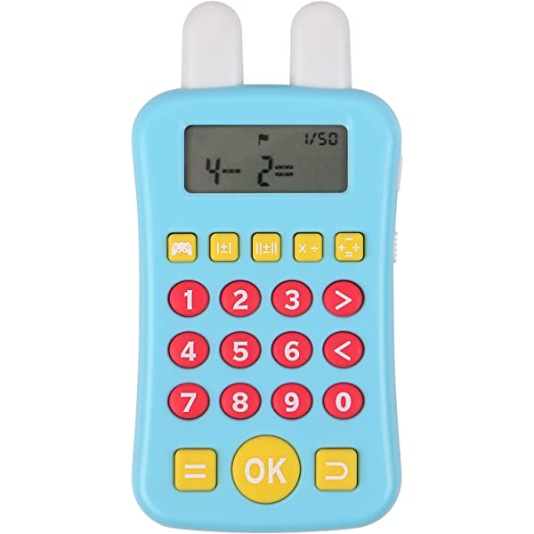 KIDS MATHEMATICS EDUCATION MACHINE - BLUE Level Up