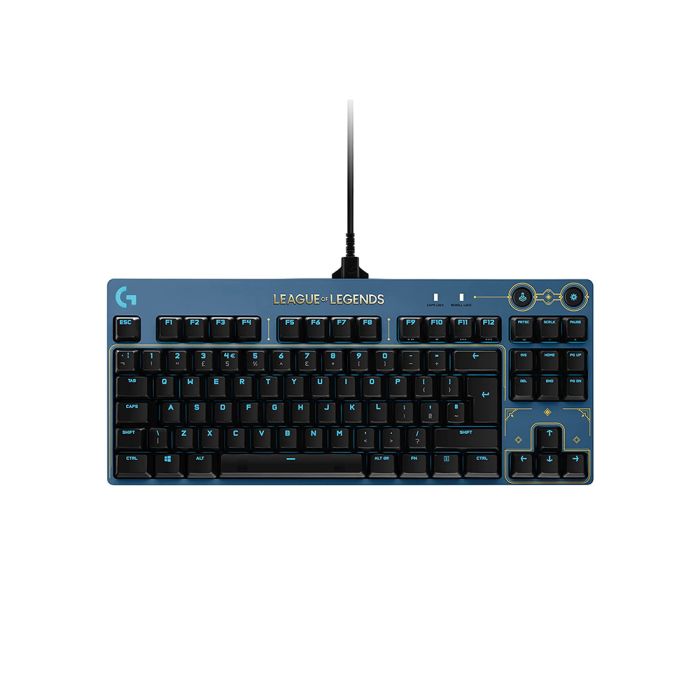 Logitech G PRO League of Legends K/DA Mechanical Gaming Keyboard - Blue ...