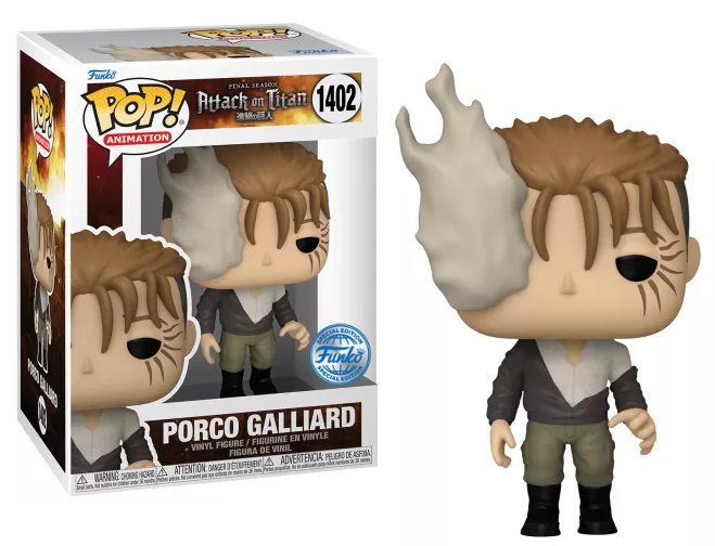 Pop! Animation: Attack on Titan - Porco Galliard (Exc) Level Up