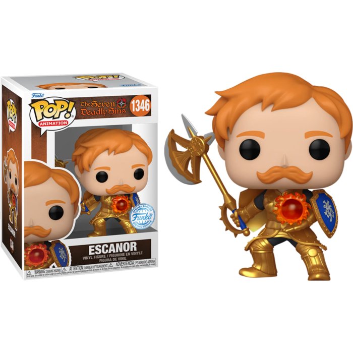 Pop! Animation: Seven Deadly Sin - Escanor with CS and Axe (MT)(Exc ...