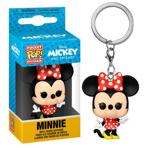 POP KEYCHAIN: DISNEY- MICKEY & FRIENDS MINNIE MOUSE Level Up