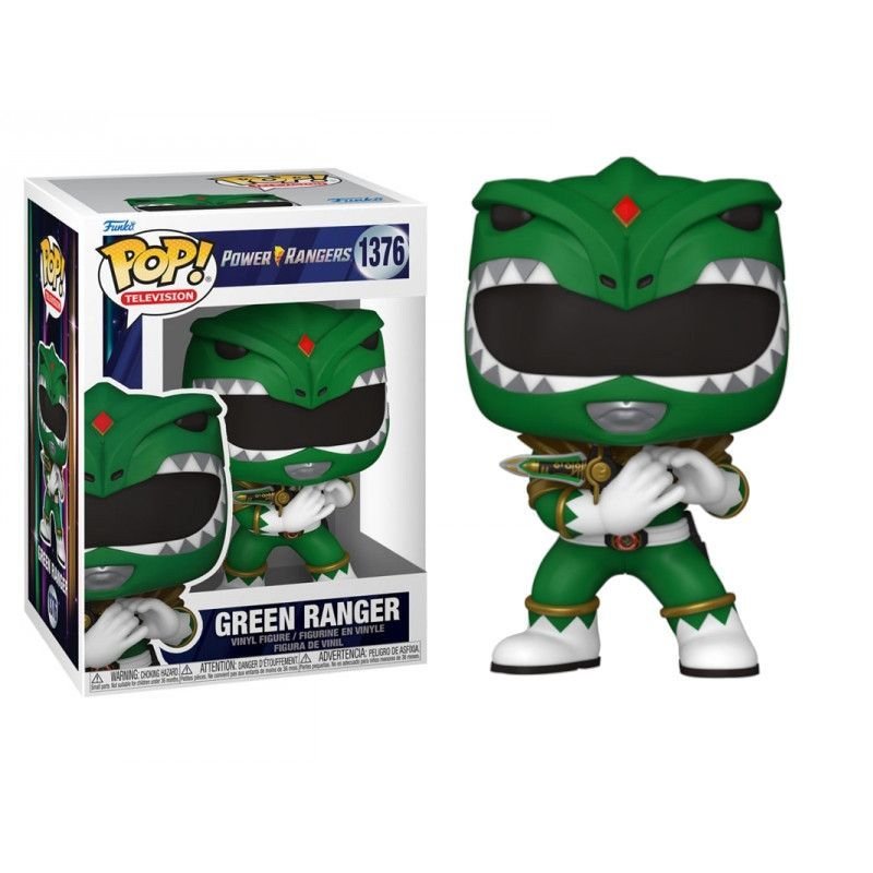 Pop! Tv: Mighty Morphin Power Ranger 30th - Green Ranger – Level Up