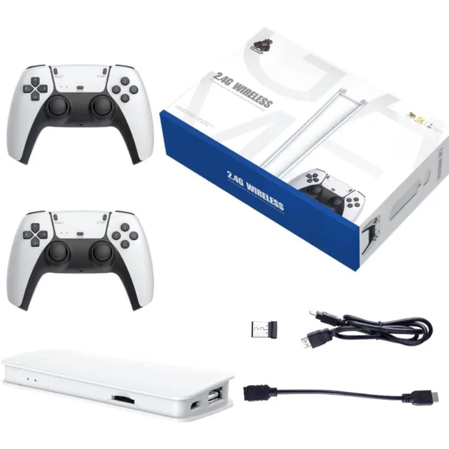 Video Game Console With Double Game Controller - Model M15 Level Up