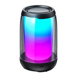 WK Design D31 wireless mini speaker RGB Bluetooth 5.0 - Black Level Up